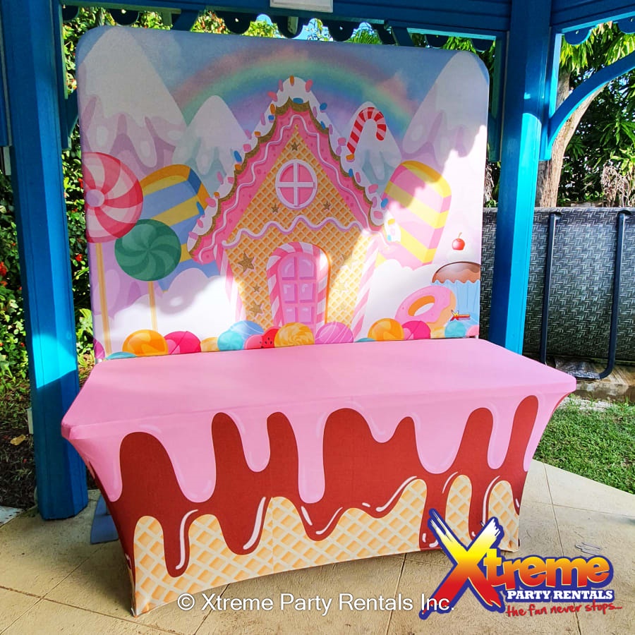 6ft x 7ft Candy Land Backdrop - Bouncy Castle & Party Rentals in ...