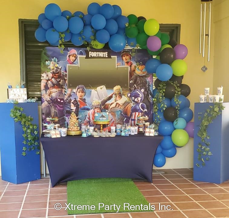 6ft x 7ft Fortnite Backdrop - Bouncy Castle & Party Rentals in ...