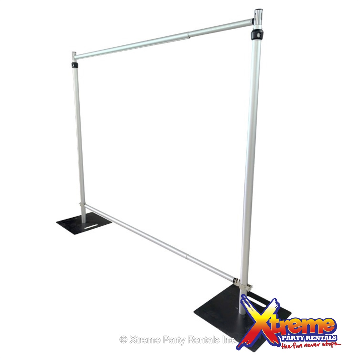 7ft - 12ft Pipe & Drape Crossbar Only Add-on - Bouncy Castle & Party ...