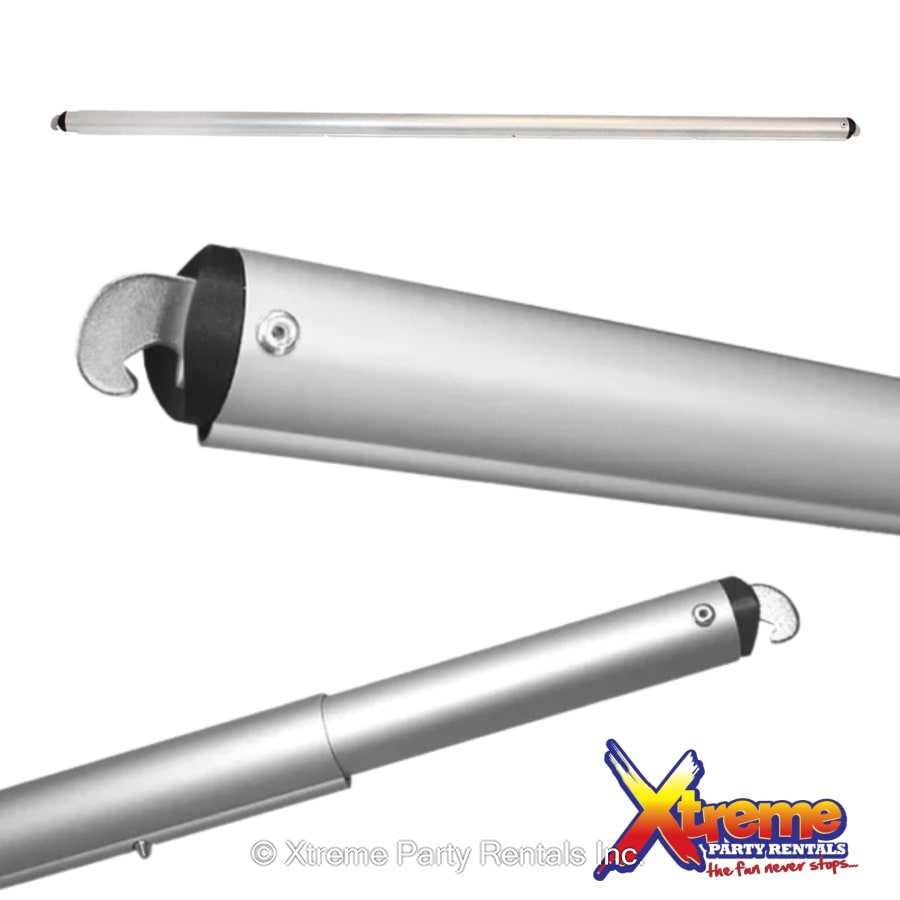 7ft - 12ft Pipe & Drape Crossbar Only Add-on - Bouncy Castle & Party ...