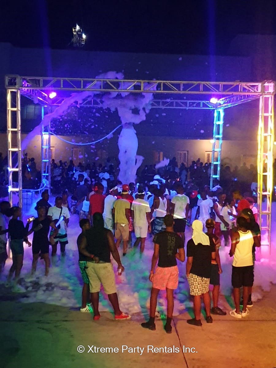 Hanging Foam Machine - Bouncy Castle & Party Rentals in Bridgetown ...