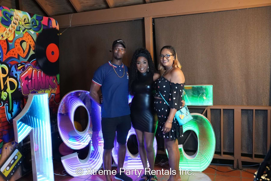 Infinity Marquee Mirror Number - 1 - Bouncy Castle & Party Rentals in ...
